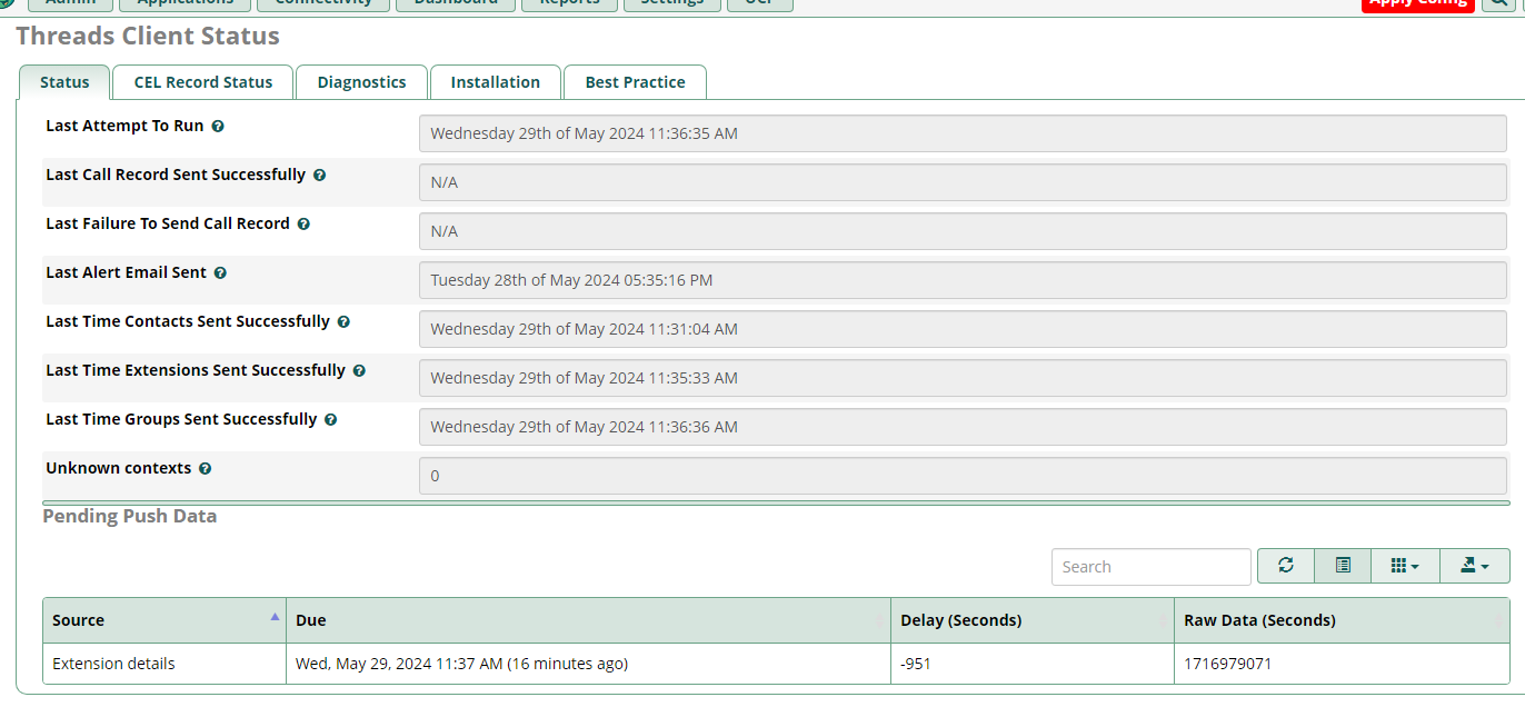 Threads and FreePBX - Threads Cloud